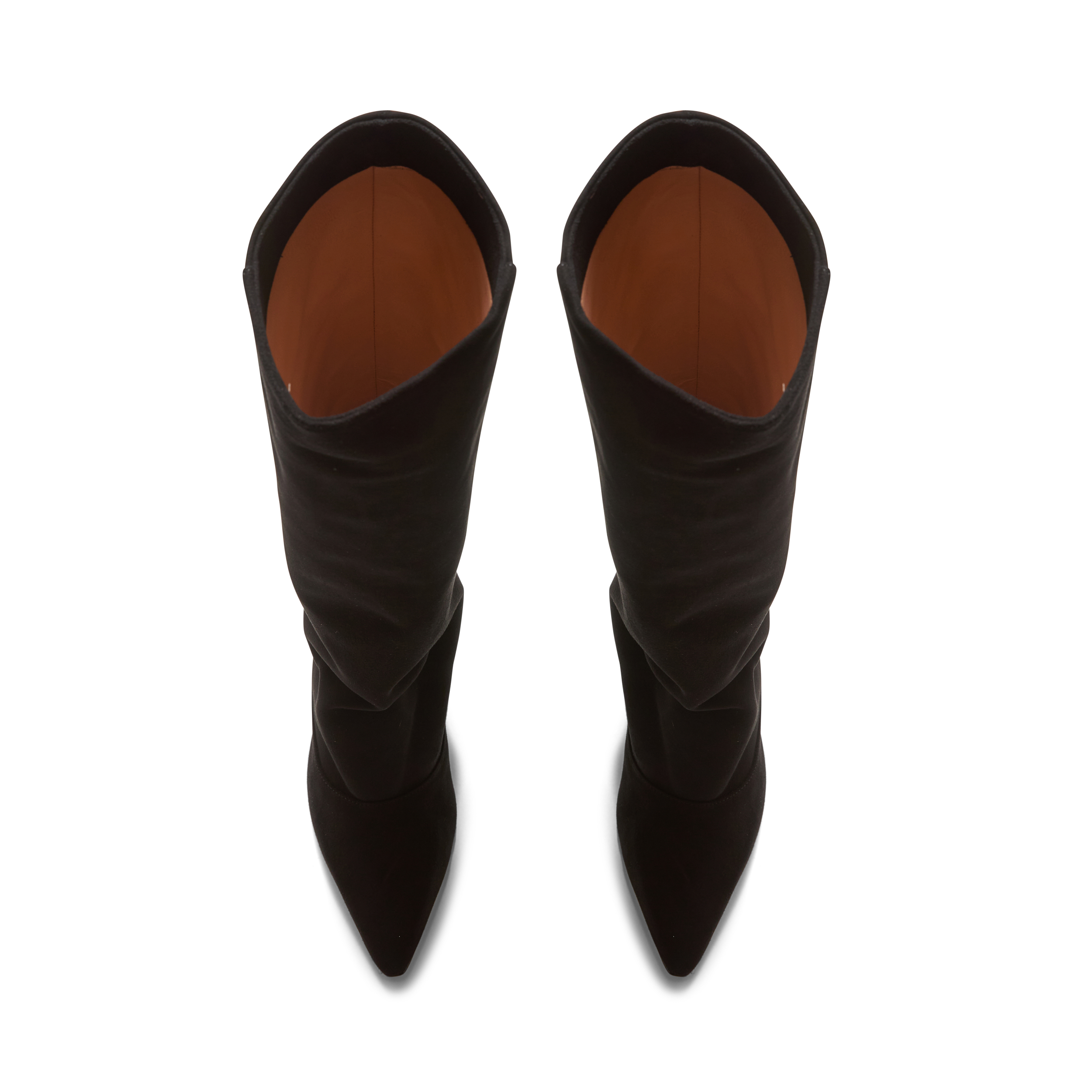 Women's Wrinkled Tubular Boots - Canto de' Ricci